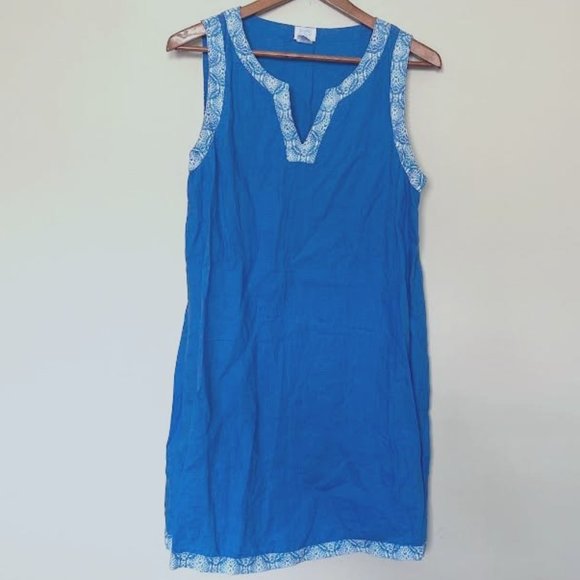 Sigrid Olsen | Dresses | Sigrid Olsen Linen Tunic Sleeveless Shift ...